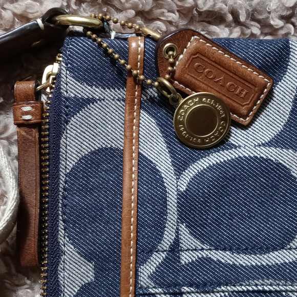 Coach | Bags | Vintage Coach Denim Crossbody | Poshmark